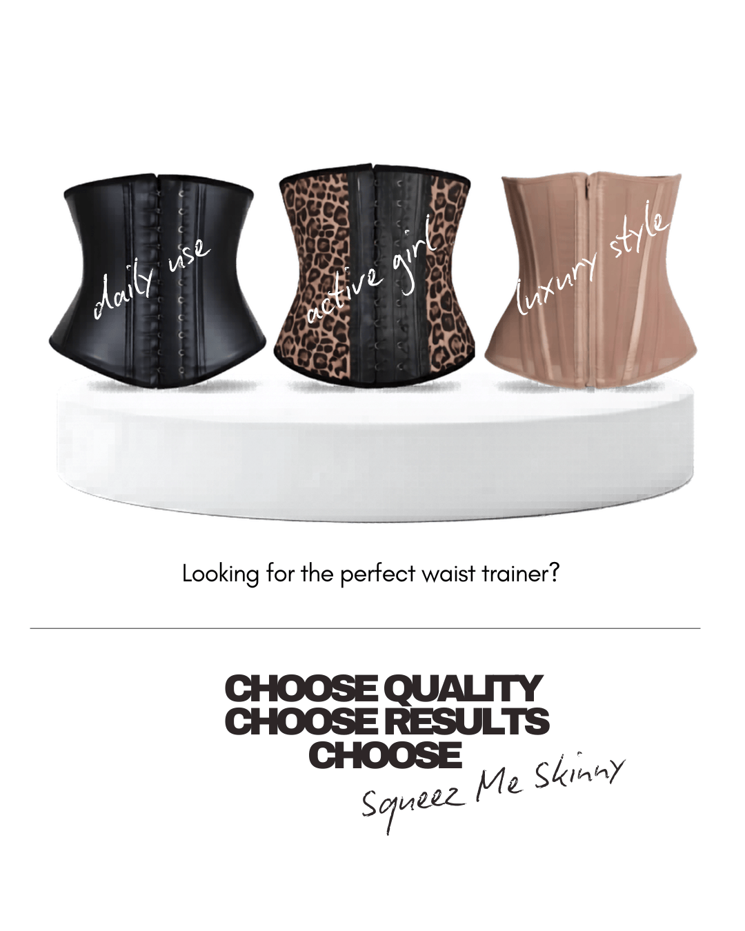 Tight Everyday Waist Trainer | Squeez Me Skinny